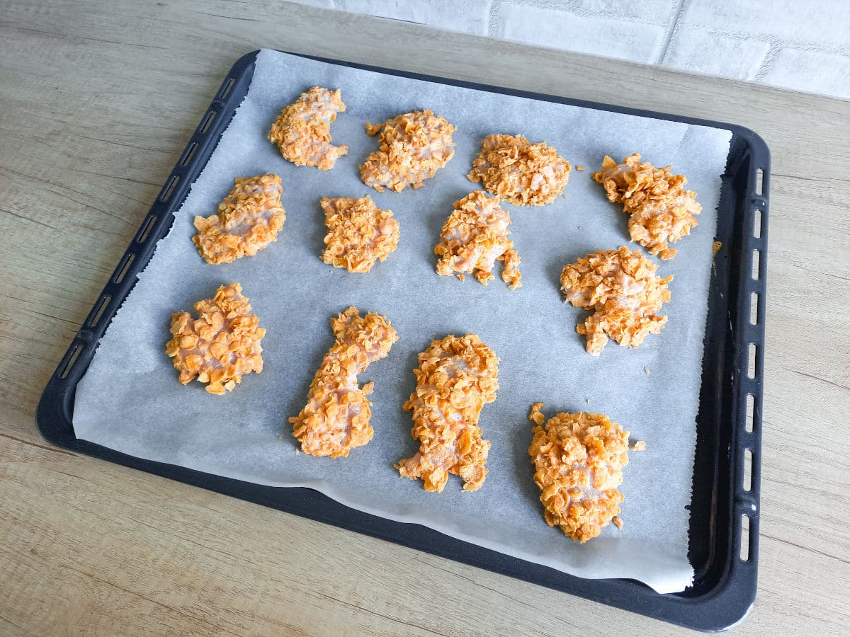 Nuggetsy w panierce z płatków kukurydzianych - Najlepszy Przepis!